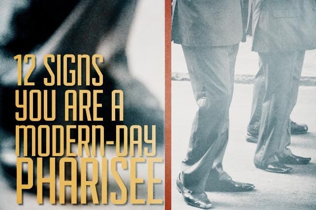 The ANVIL Newsletter: 12 Signs You Are a Modern-Day Pharisee ~ Frank Powell